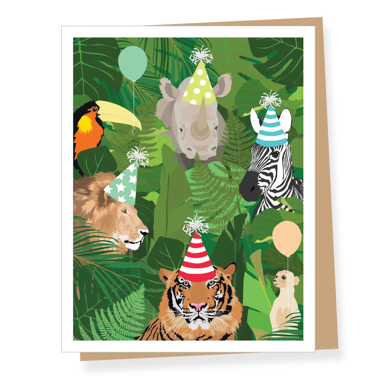 Jungle Birthday Card – Ali's Wagon