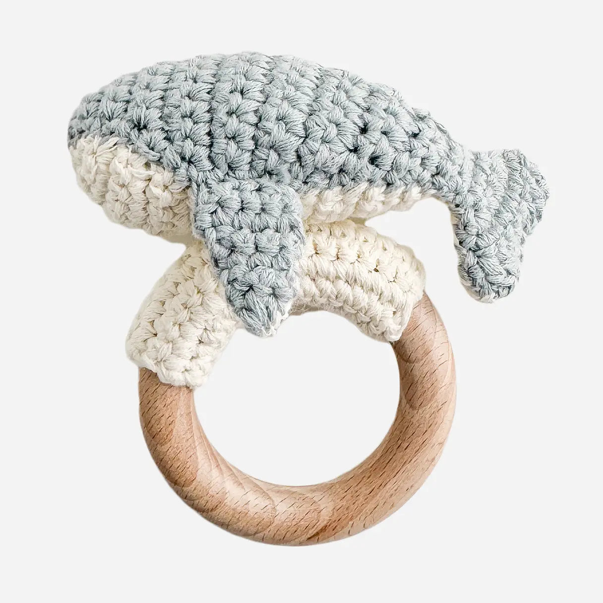Whale Crochet Teether Rattle – Ali's Wagon