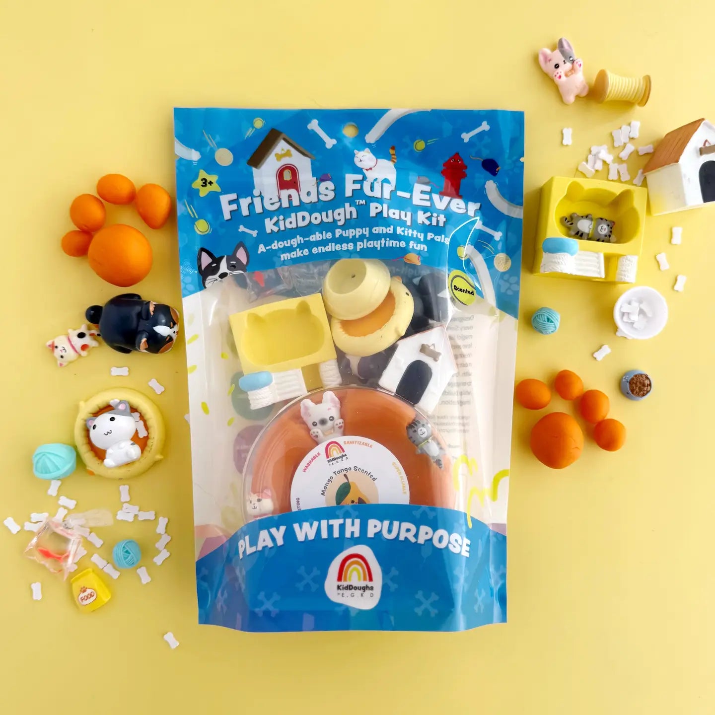 Friends Fur-ever KidDough Play Kit – Ali's Wagon