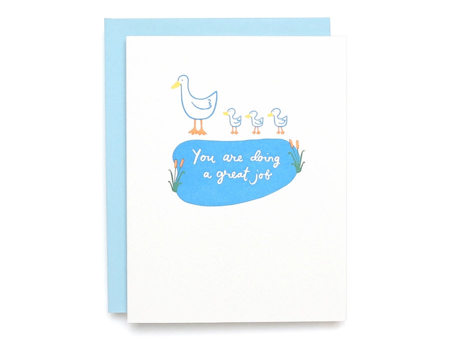 Good Job Duck Greeting Card – Ali's Wagon