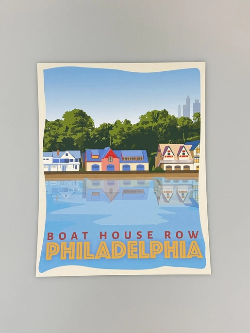 Boathouse Row Print – Ali's Wagon
