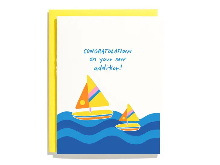 Congratulations on Your New Addition! Card – Ali's Wagon