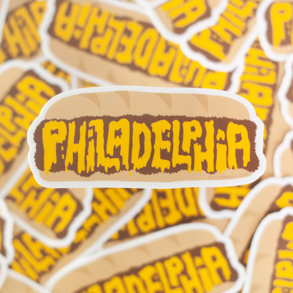 Philly Cheesesteak Sticker – Ali's Wagon
